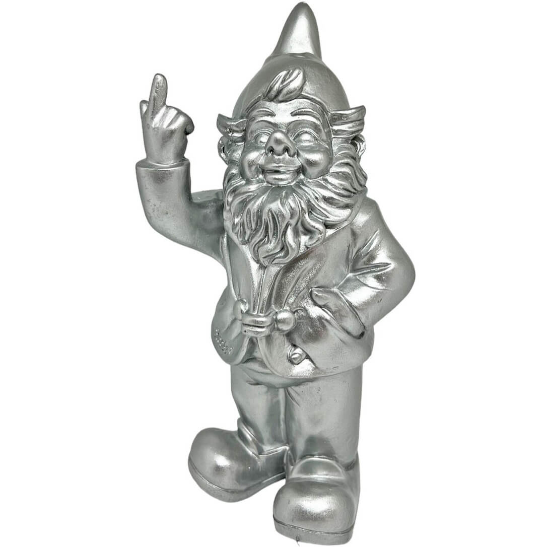 Zwerg Mit Mittelfinger